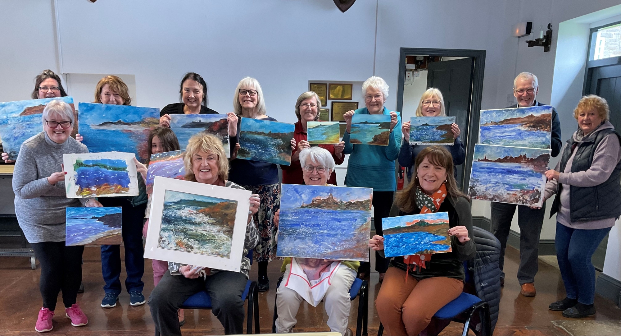 Ingleby Arncliffe Parish Council: Dabbling in Acrylics